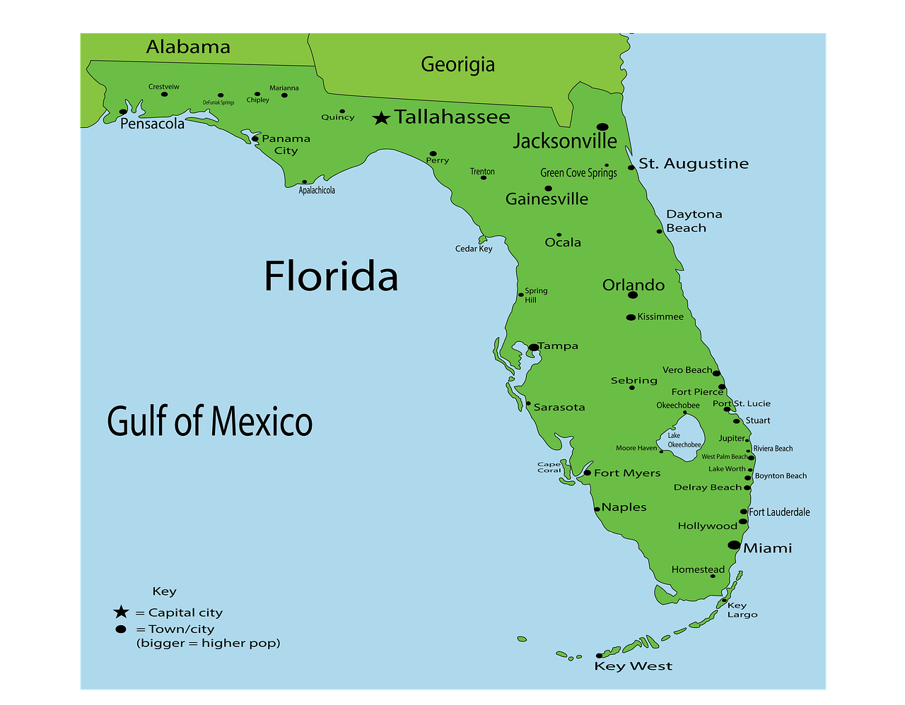 Largest Cities in Florida: Population and Growth – NestApple